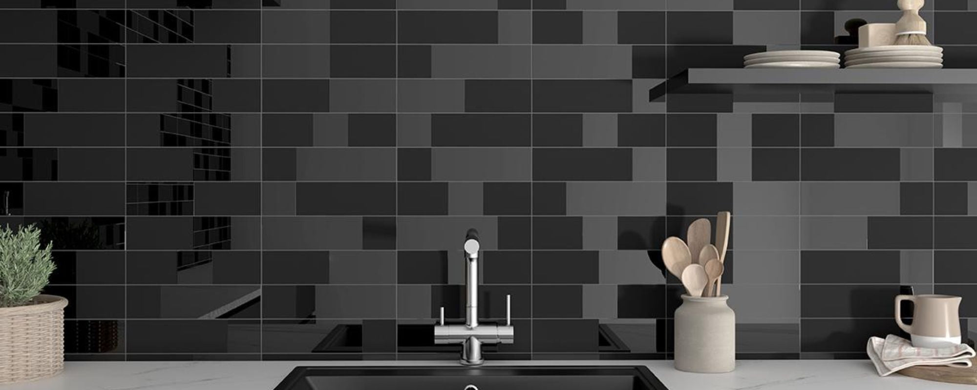 Black Wall Tiles | Free Tile Samples Available